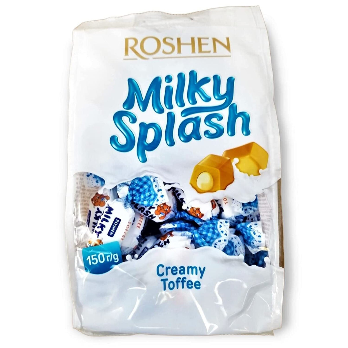 ROSHEN Milky Splash Toffee Candy 150g bag – ukreations.ca